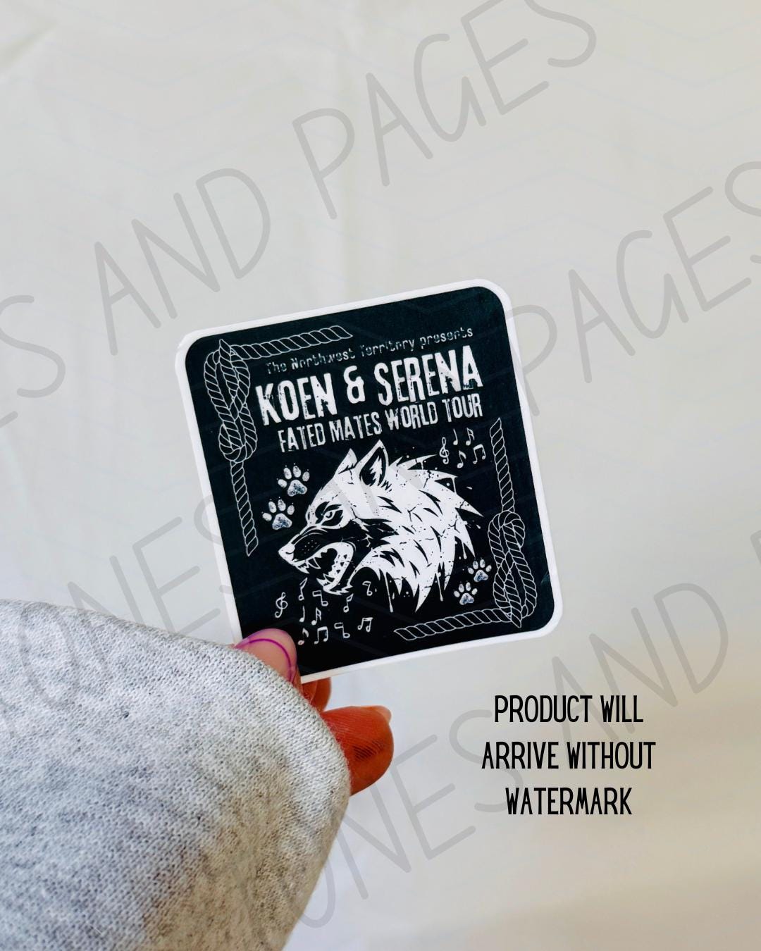 Koen and Serena World Tour Sticker | Made In-house | Officially ...