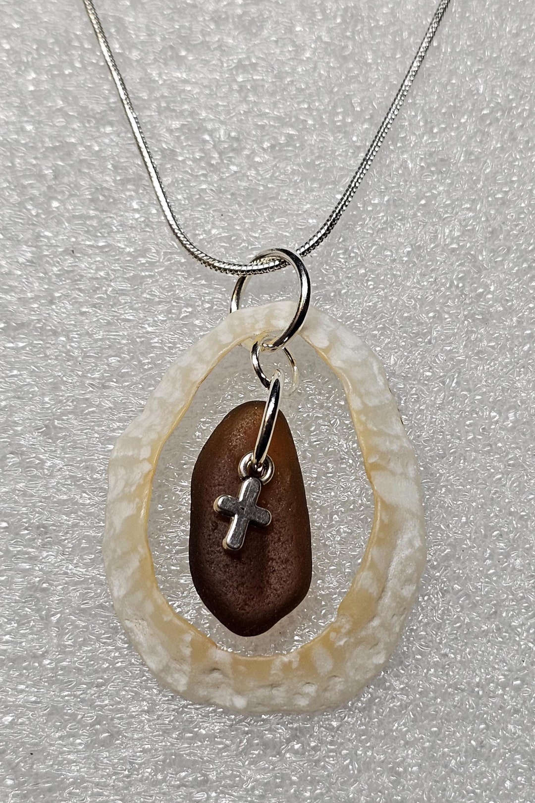 Limpet Shell With Hole Real Genuine Brown Beachcombed Sea Glass Tiny ...