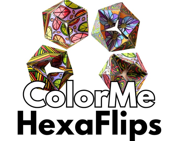 Paper Toy | Easter Kaleidocycles / Flextangles - a Paper Craft to Color ...