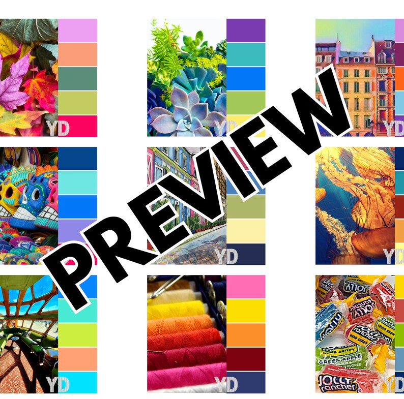 45 Printable Color Palettes Set 3 Color Schemes Color Combinations Artists Tool Color 