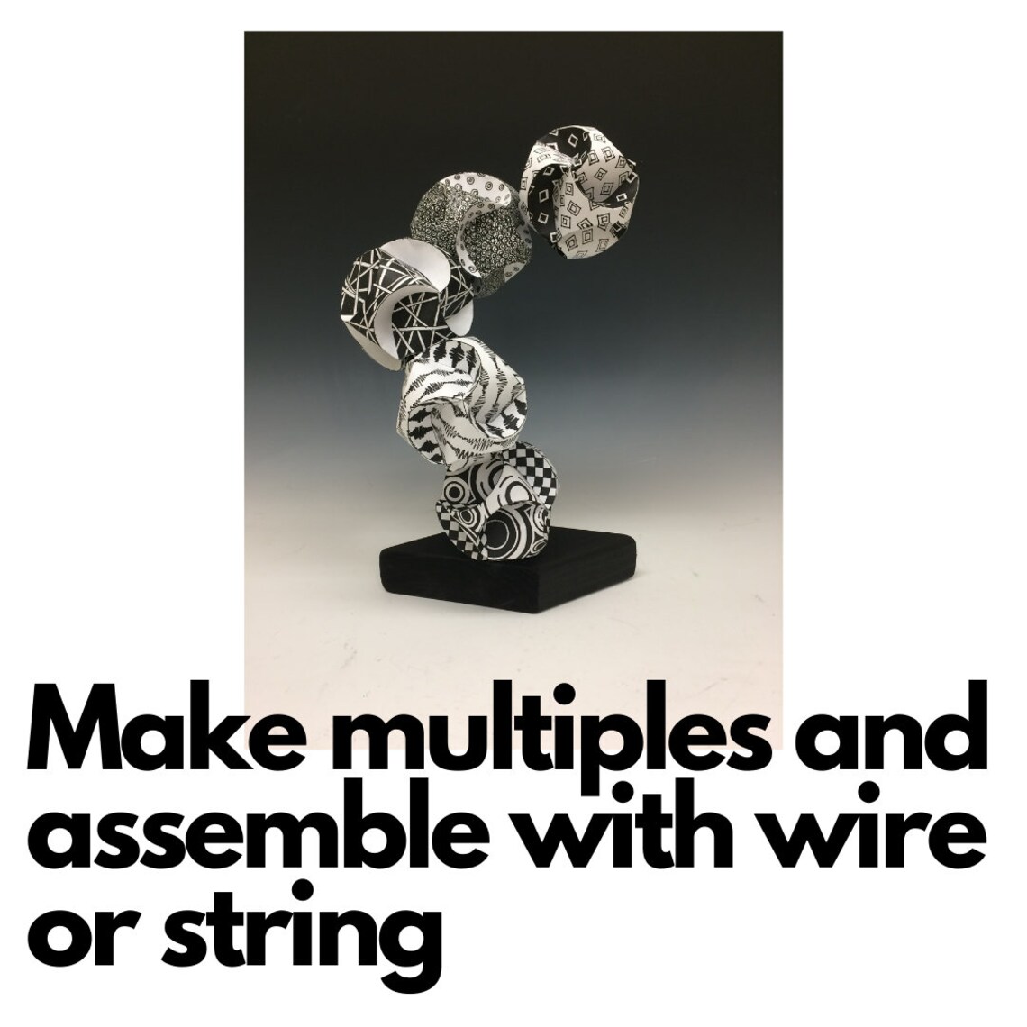 Printable Origami Orbs: DIY Coloring Craft Project, Origami Kit, 3D ...