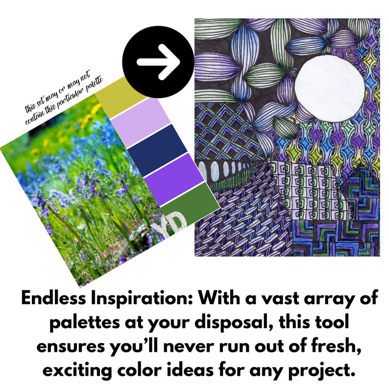 45 Printable Color Palettes Set 2: Color Schemes, Color Combinations ...