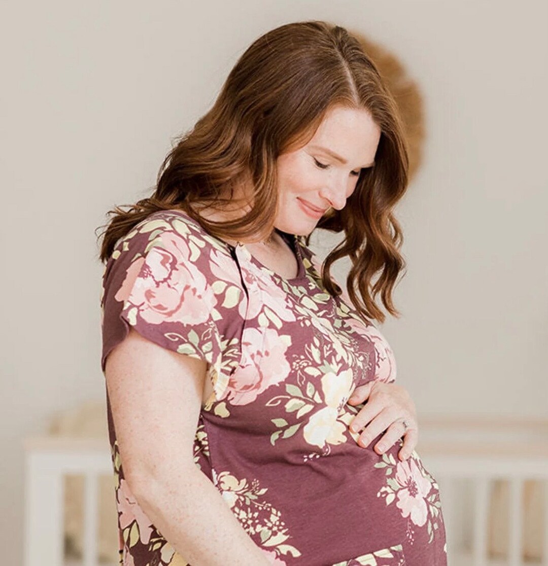 Maternity, Labor, Nursing & Beyond Gown - Etsy