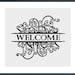 Welcome - a Counted Cross Stitch Pattern - Etsy