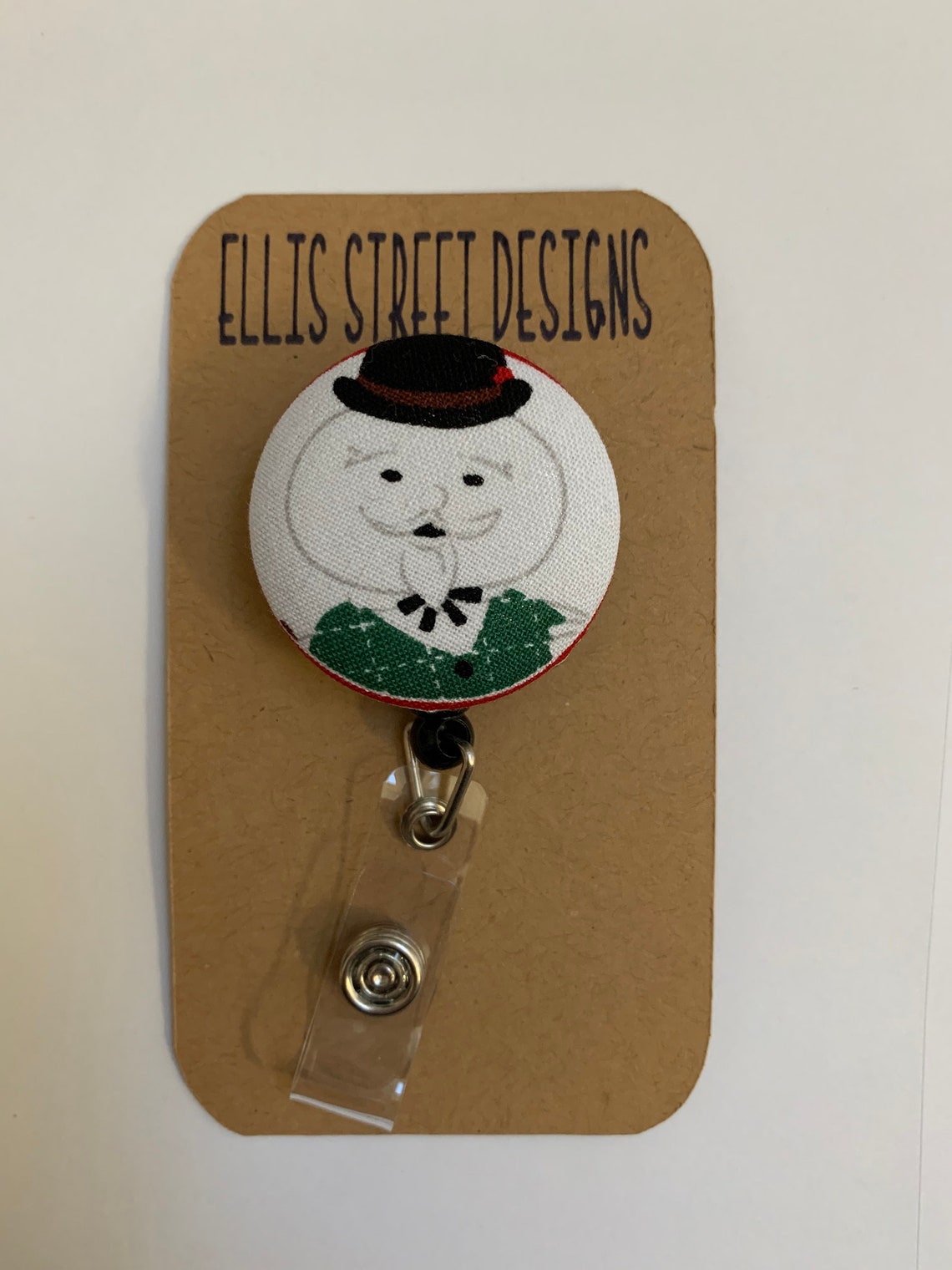 Rudolph the Red Nosed Reindeer Retractable ID Badge Holder | Etsy