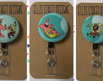 Spongebob Id Badge - Etsy