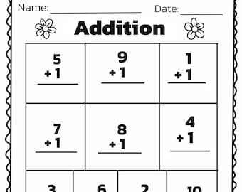 10 Printable Subtraction Teacher Worksheets, 1st-2nd Grade Easy Math ...