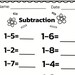 10 Subtraction Printable Teaching Worksheets 1-10, 1st Grade Math, Math ...
