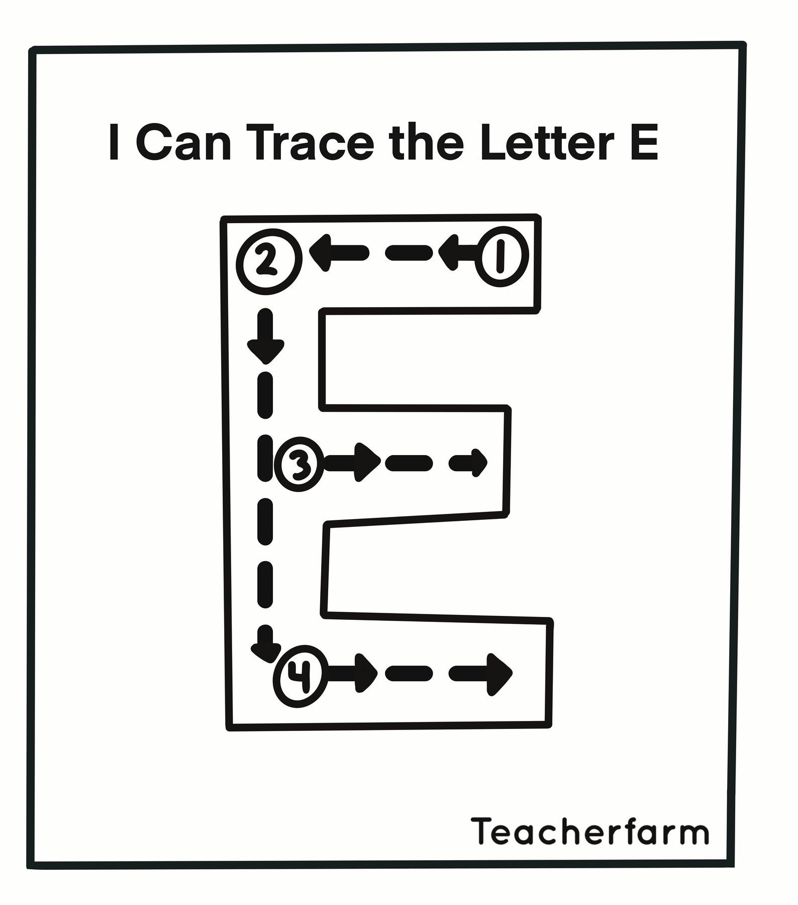 26 Large Alphabet Letters Upper Case Tracing Worksheets, Kindergarten ...