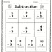 10 Printable Subtraction Teacher Worksheets, 1st-2nd Grade Easy Math ...