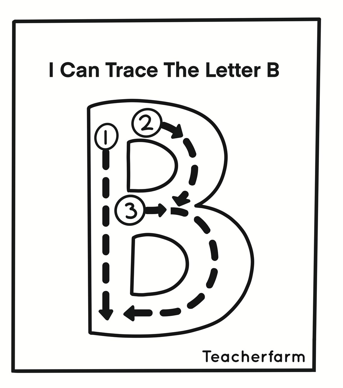 26 Large Alphabet Letters Upper Case Tracing Worksheets, Kindergarten ...