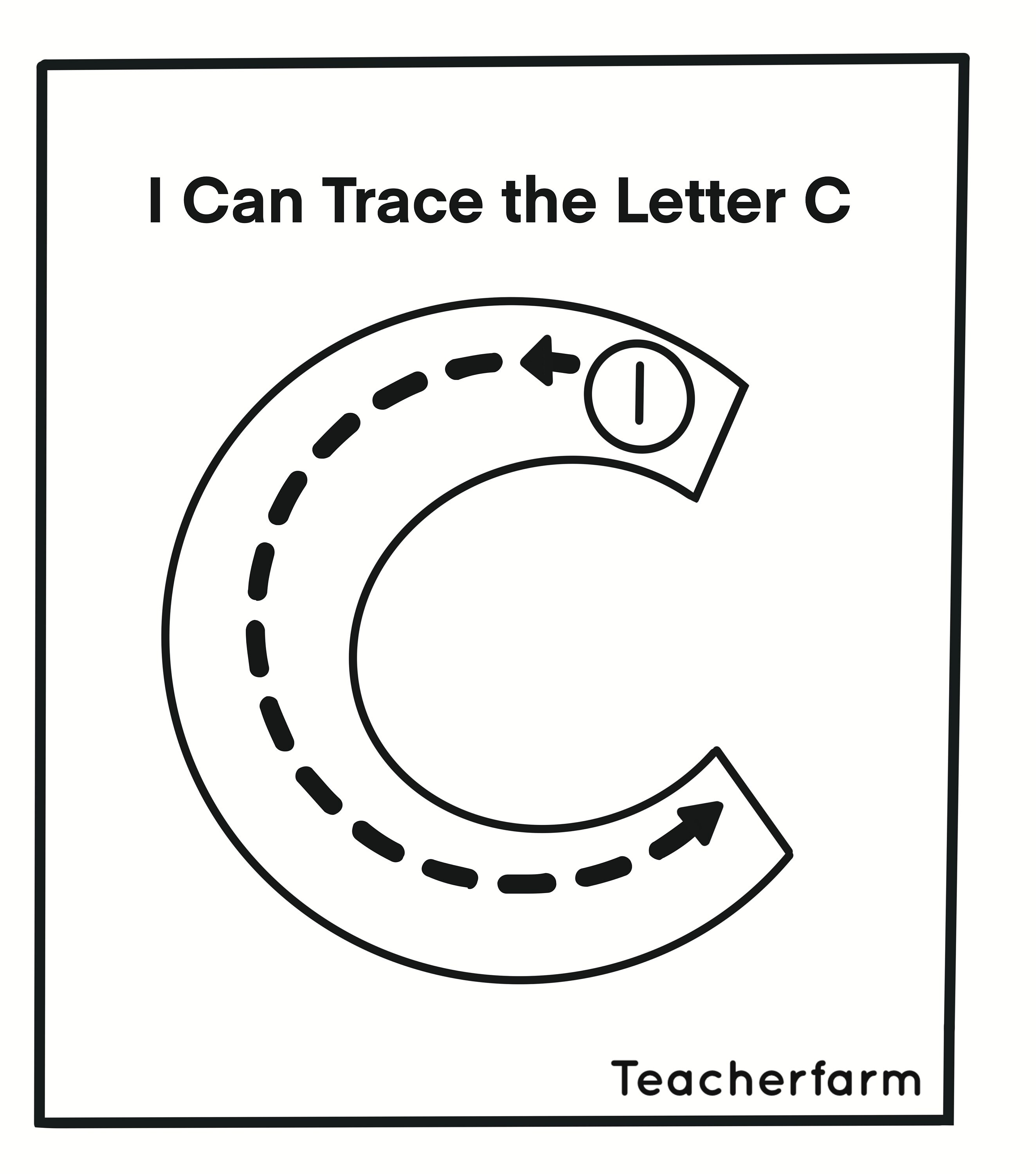 26 Large Alphabet Letters Upper Case Tracing Worksheets, Kindergarten ...