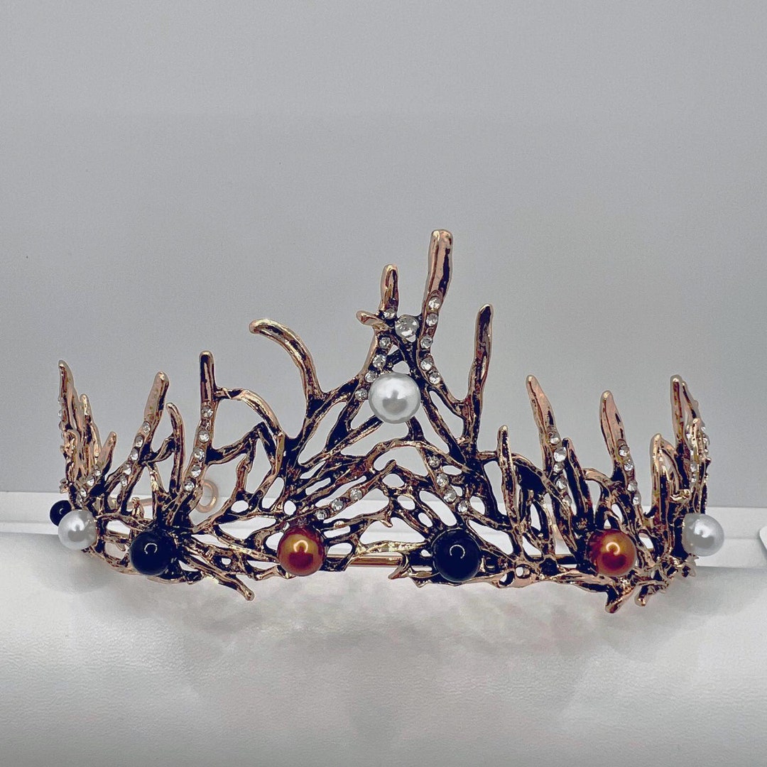 Vintage Still Crown Wreath With Pearl Tiara - Etsy