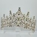 Crystal Crown Queen Tiara in Silver With Sparkling Rhinestones - Etsy