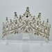 Crystal Crown Queen Tiara in Silver With Sparkling Rhinestones - Etsy