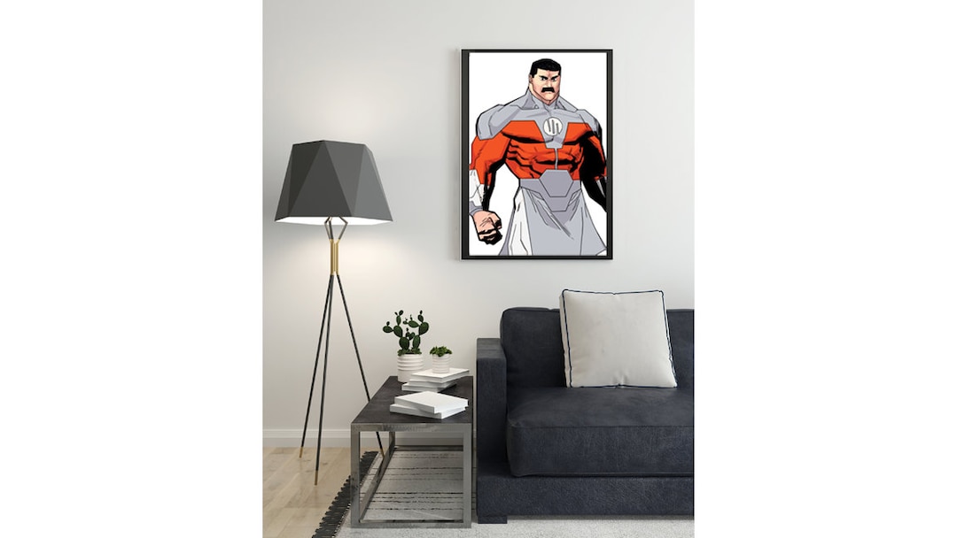 Invincible Thragg Print - Etsy