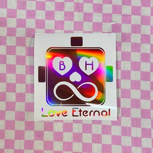 NKOTB Blockhead BH Love Eternal Vinyl Sticker Car Decal - Etsy