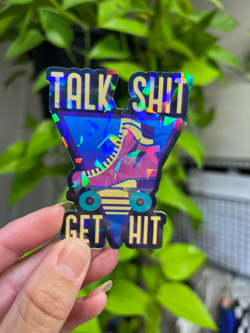 Stranger Things Talk Shit Get Hit Eleven Rink O Mania Roller - Etsy Canada