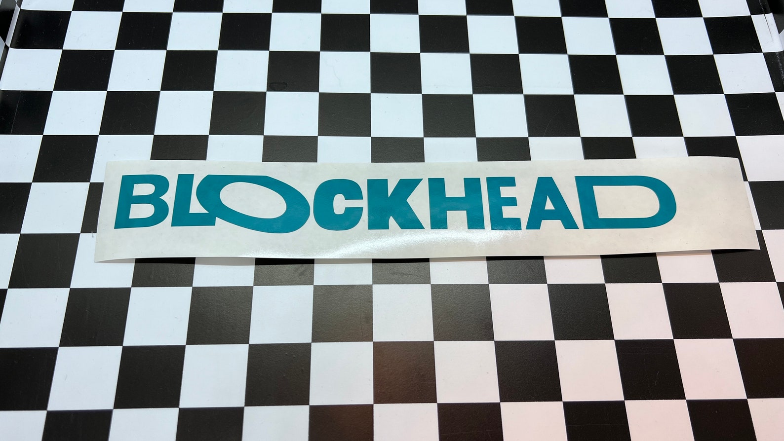 NKOTB Blockhead Holographic Solid or Glitter Colors Vinyl Sticker Car ...