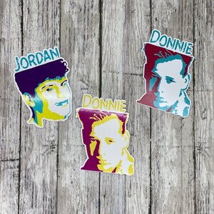 NKOTB New Kids on the Block Glossy Sticker 80s Retro - Etsy