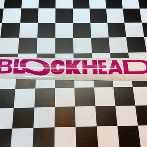 NKOTB Blockhead Holographic Solid or Glitter Colors Vinyl - Etsy