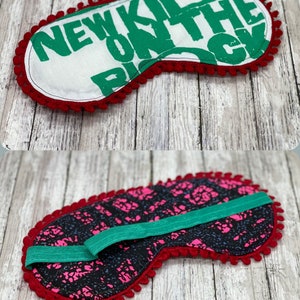 NKOTB Sleep Mask Cruise Pajama Slumber Party - Etsy