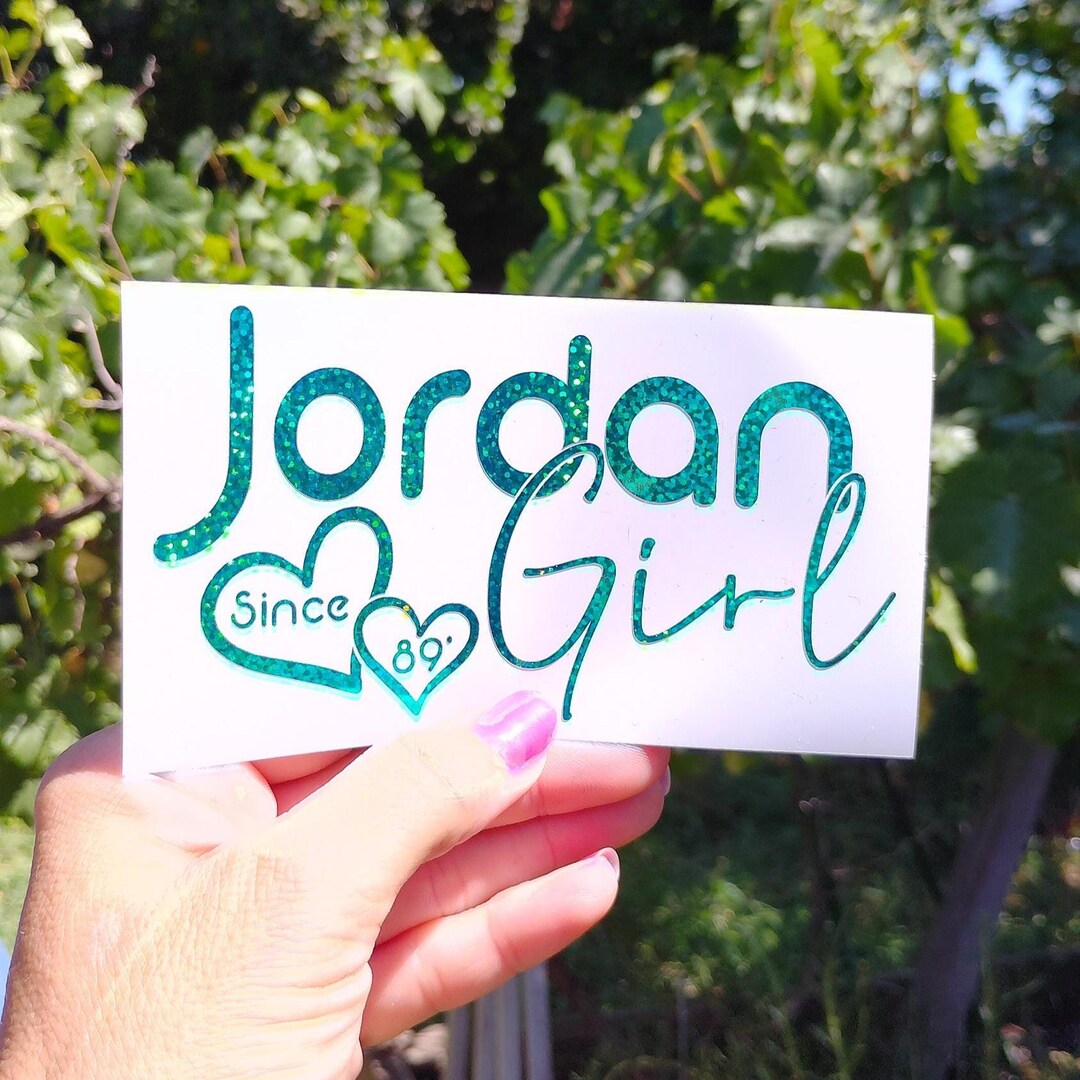 Jordan Girl Heart NKOTB New Kids on the Block Vinyl Decal - Etsy