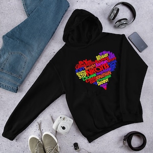 NKOTB Blockhead Song Titles Heart Unisex Poly Blend Hoodie - Etsy