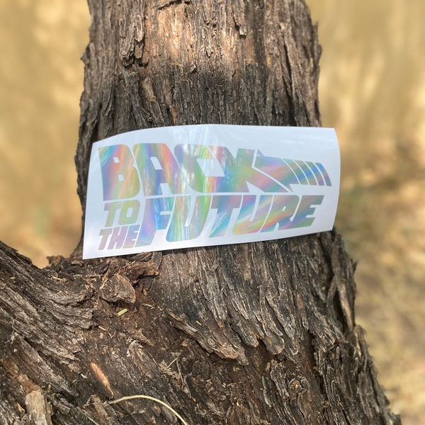 Back to the Future Car Decal - Etsy