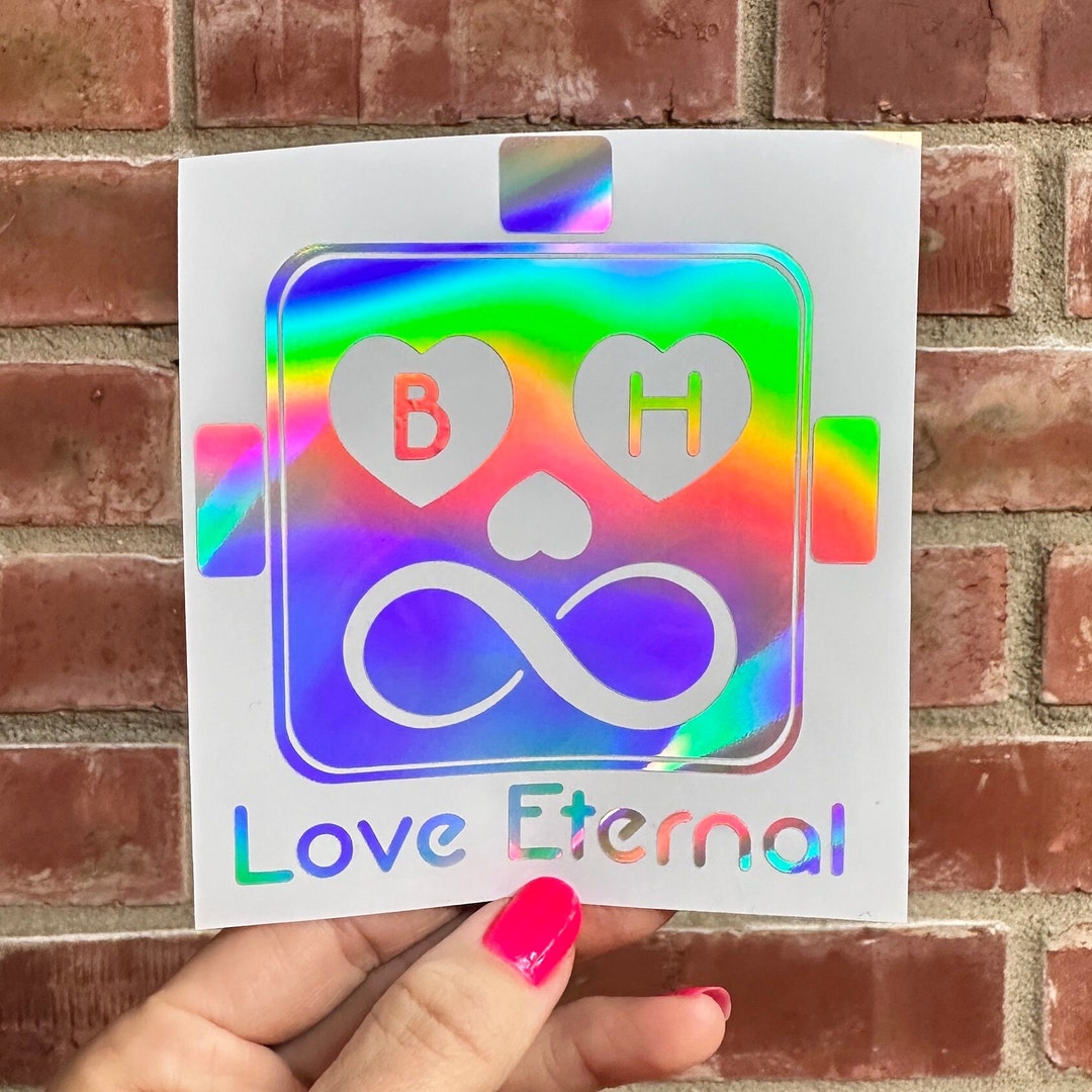 NKOTB Blockhead BH Love Eternal Vinyl Sticker Car Decal - Etsy