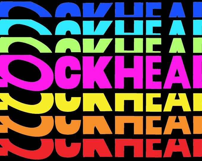 Blockhead Stacked SVG Personal Use Only - Etsy