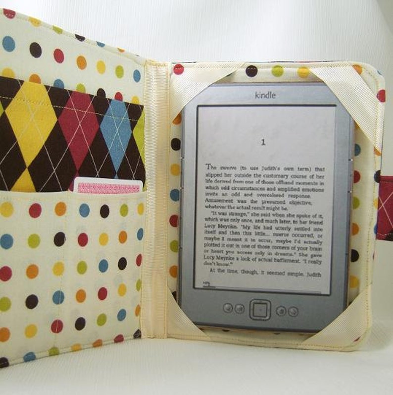 Padded Small Ereader Book Case PDF INSTANT DOWNLOAD Make It - Etsy UK