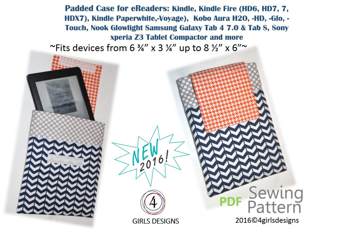 Instant Download PDF Sewing Pattern: Very Easy Padded Case for - Etsy