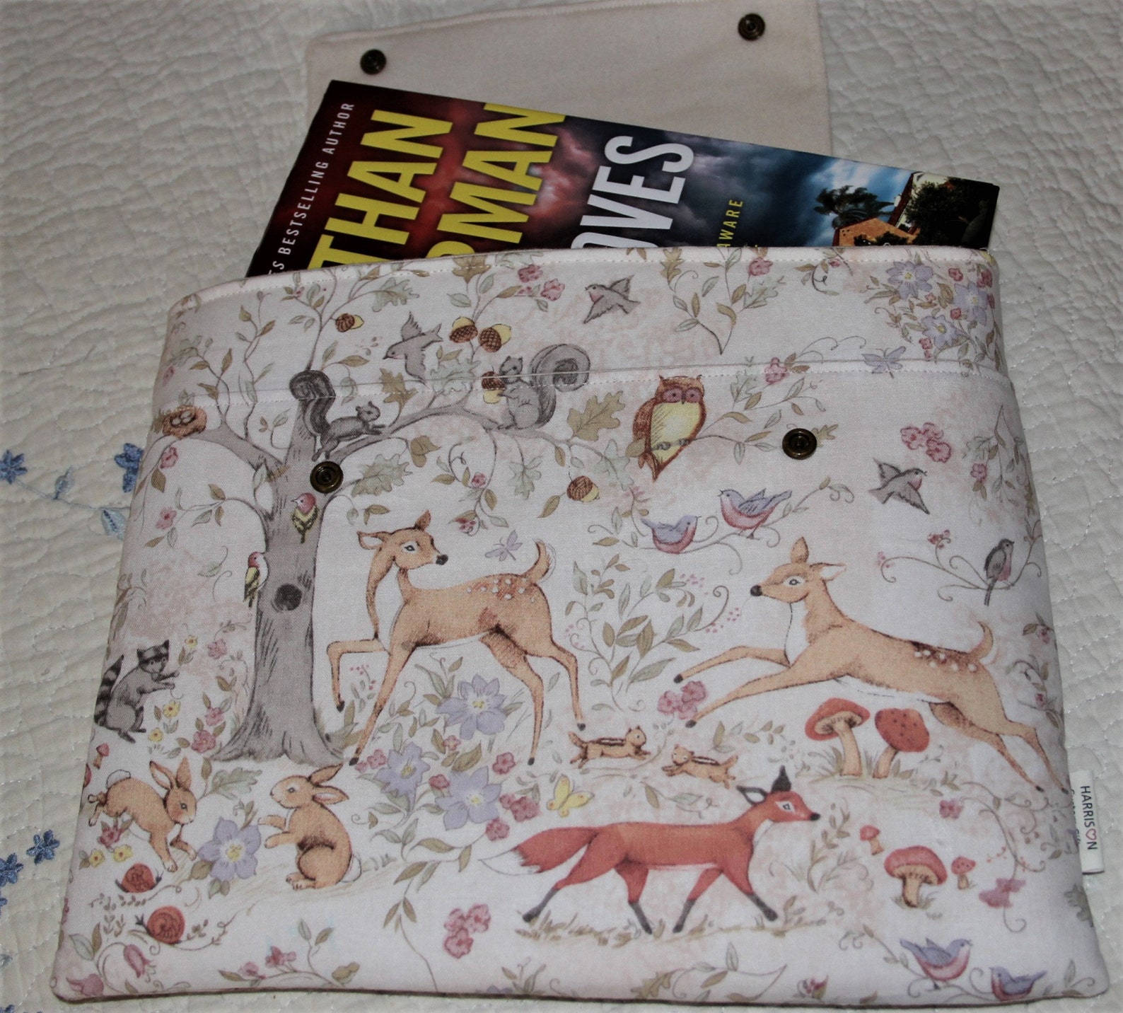 DIY Padded Book Sleeves With Optional Pockets. 4 Sizes in 4 | Etsy