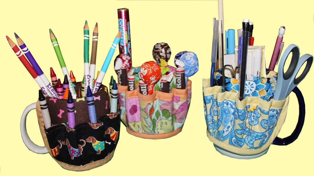 Mug Aprons With 15 Pockets Sewing Pattern. Get Started Today! DIY Gift ...