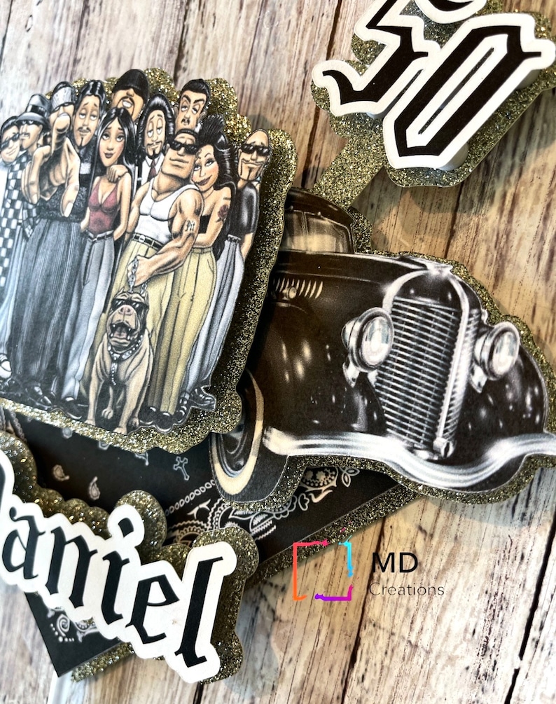 Homies Cake Topper personalize With Name and Turning Age - Etsy