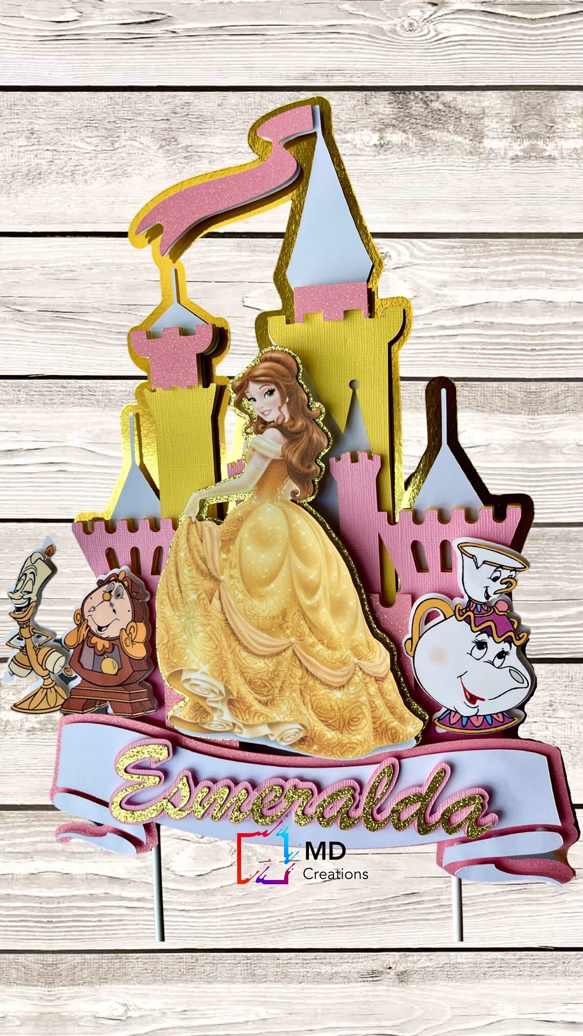 Bella Cake Topper personalize With Name and Turning Age - Etsy