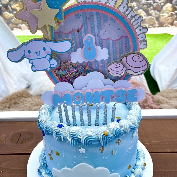 Cinnamon Roll Cake Topper - Etsy