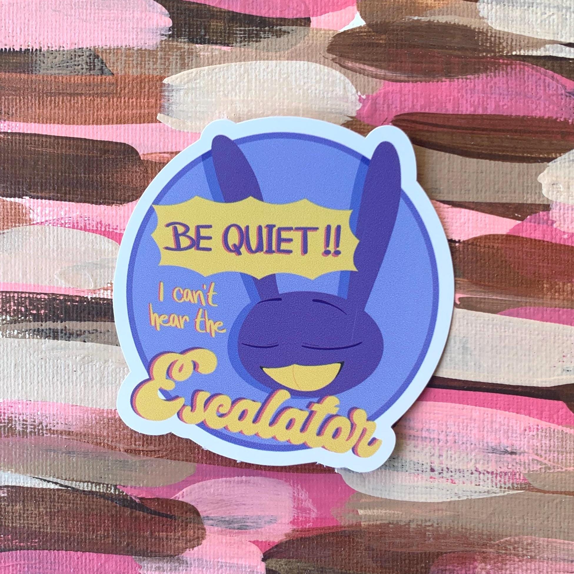 The Amazing Digital Circus - Jax Escalator Sticker - Etsy