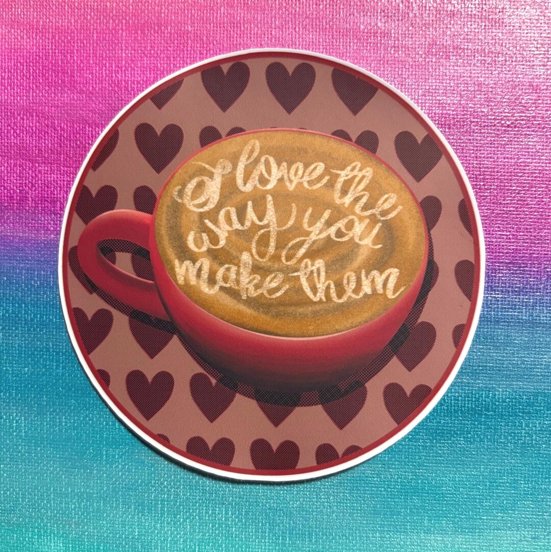 Sonic the Hedgehog - Stobotnik Latte Sticker - Etsy Canada