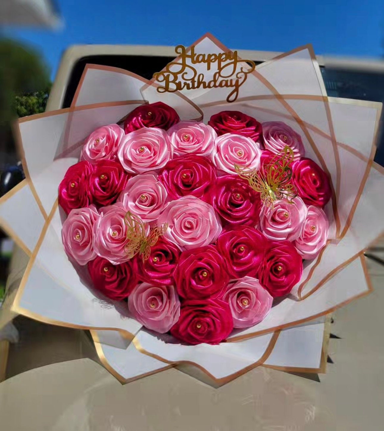 Eternal Rose Bouquet/28 Roses/eternal Gifts for Her/free Eternal Rose Bouquet/28 Roses/eternal Gifts for Her/free