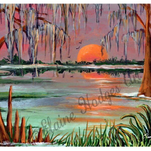 Swamp Backdrop - Etsy