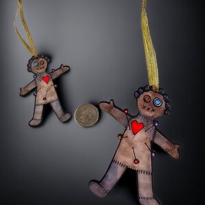 New Orleans Louisiana Voodoo Doll Ornament Made From Original Artwork ...