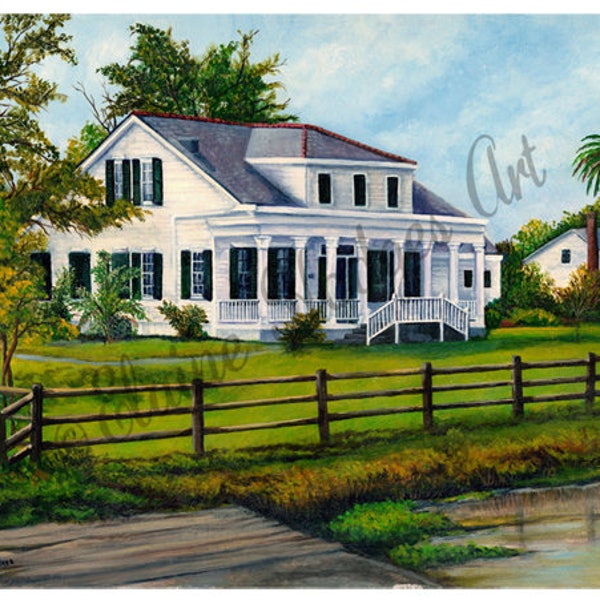 Plantation House Art - Etsy