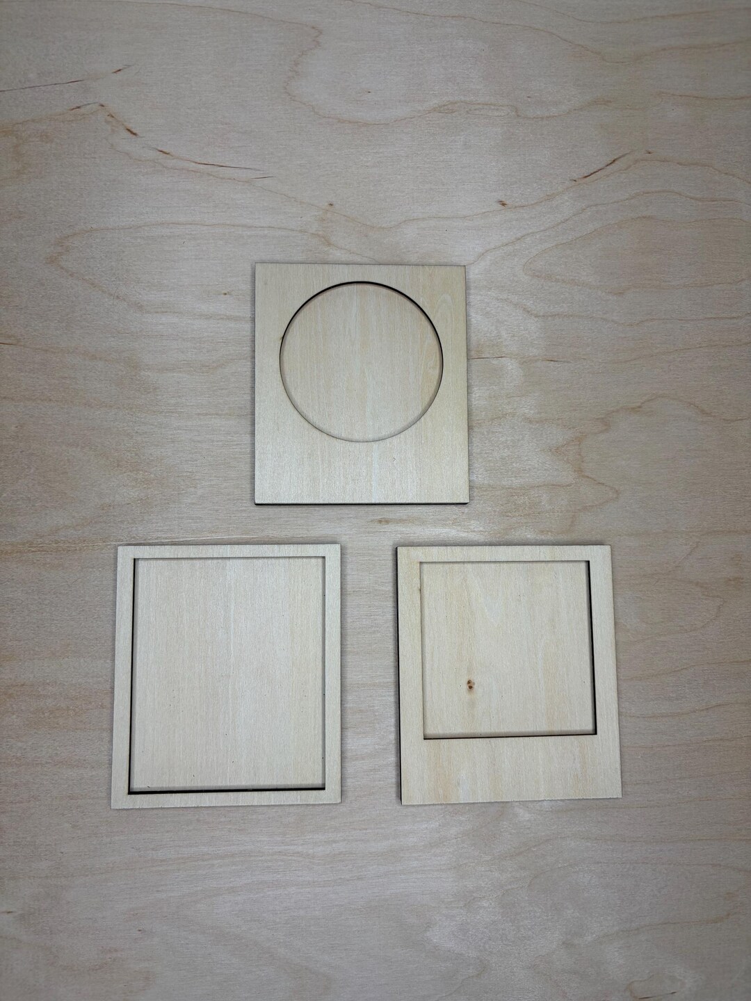 Wooden Polaroid Frames - Etsy
