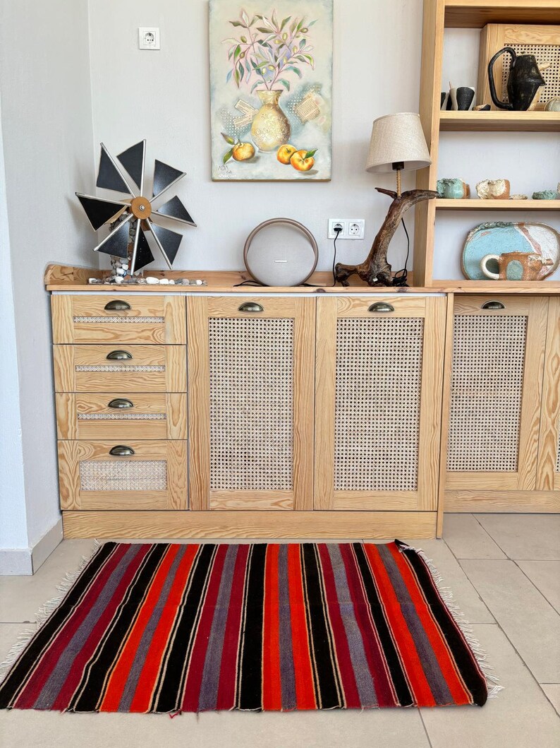 Desert Sand - Assorted Colors, Vintage, Handmade, Handwoven, Rug, Aztec ...