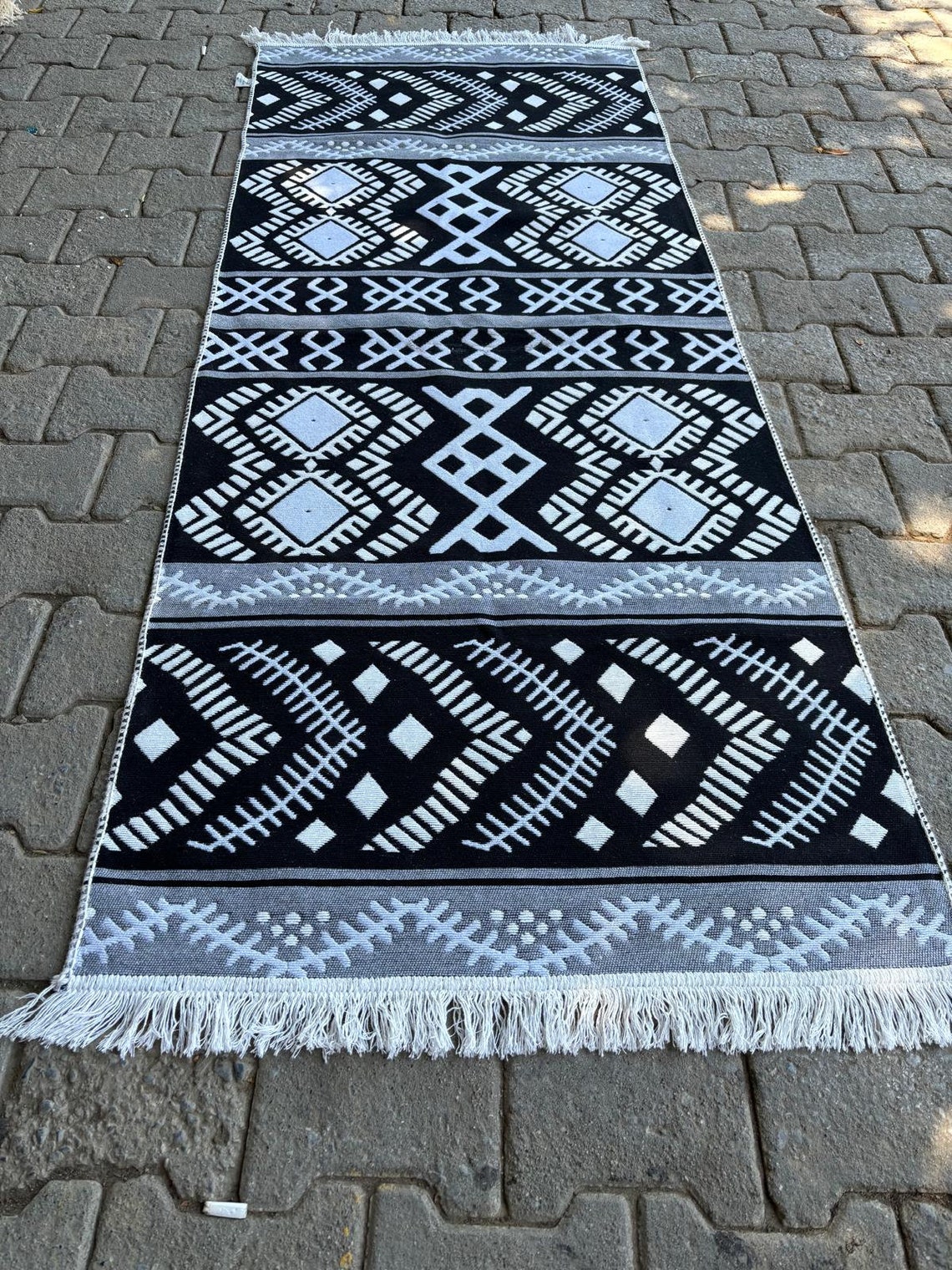 Modern Mayan - Neutral Tones, Vintage, Handwoven, Turkish Rug, Aztec ...