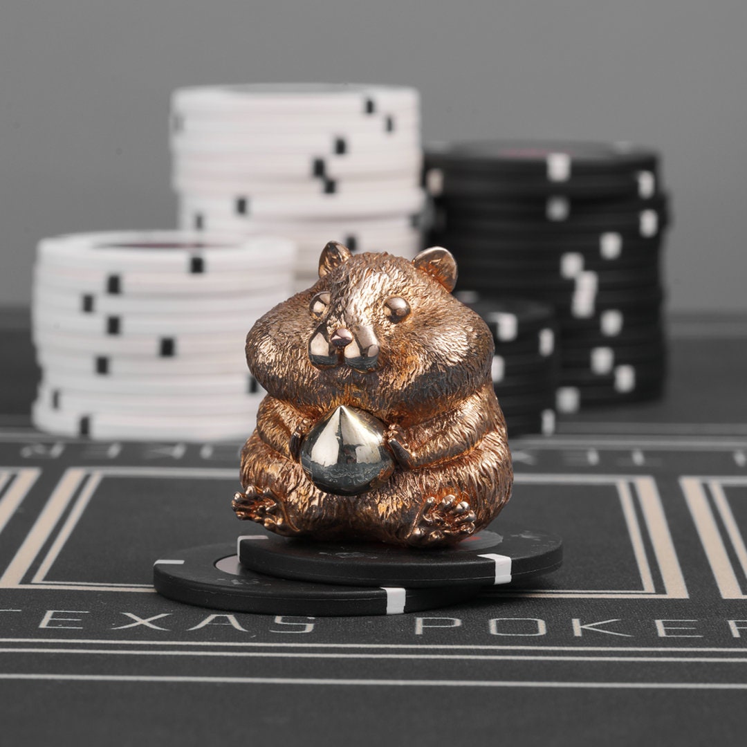 Poker Card Guards Nuts Squirrel, I Have Nuts, Solid Bronze Squirrel ...