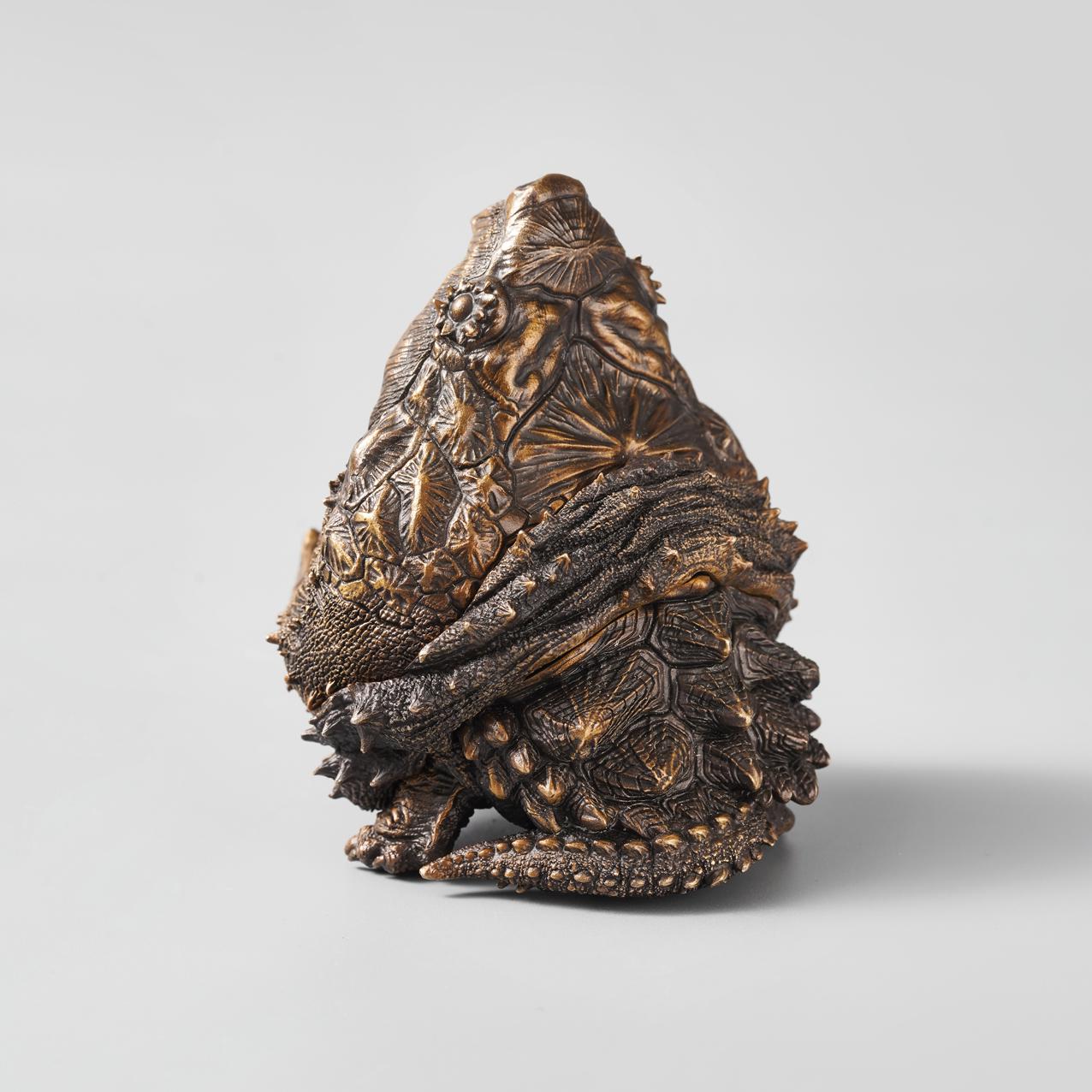Realistic Alligator Snapping Turtle Statue, Snapping Turtle Bronze ...