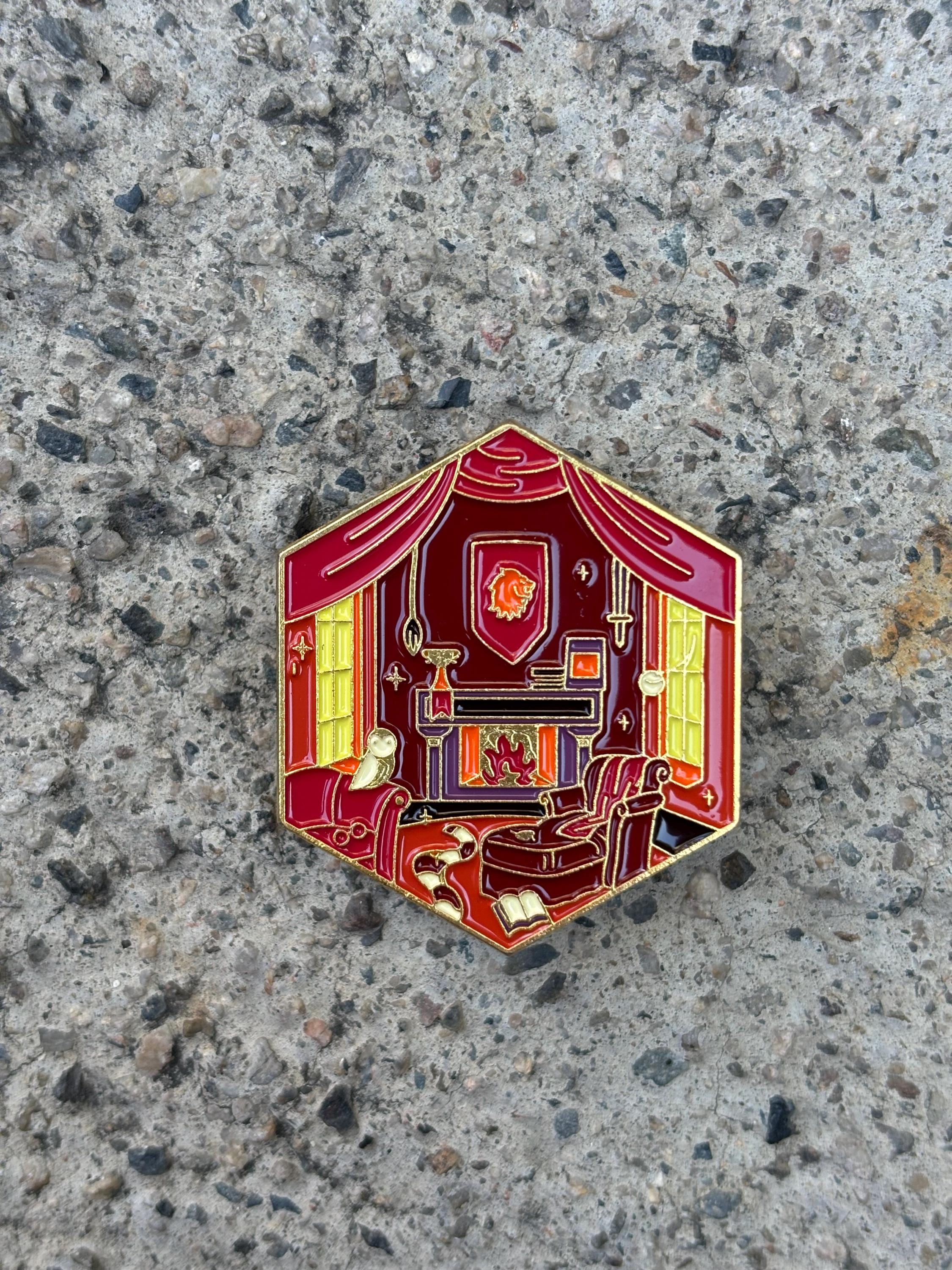 House Common Room Enamel Pin - Etsy